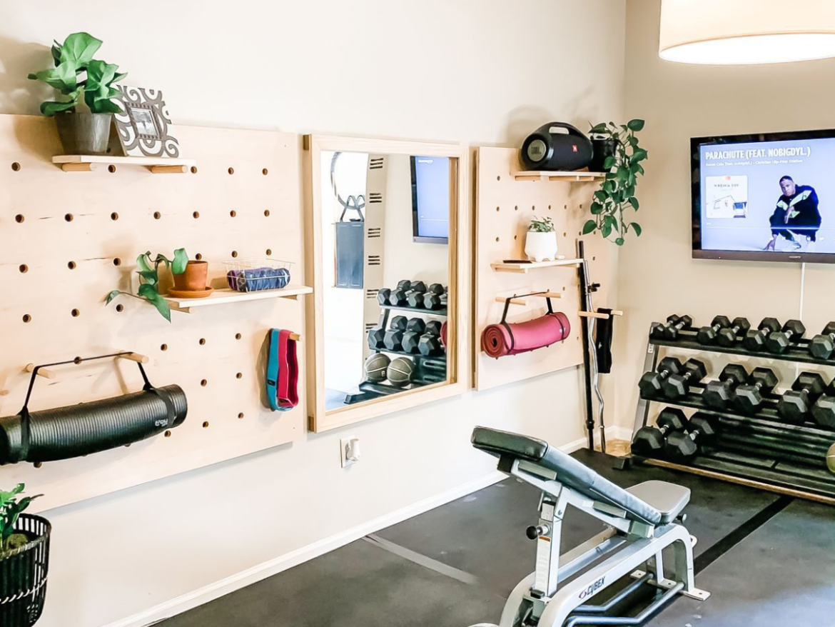 5 At-Home Gym Inspiration Ideas - Nouflex